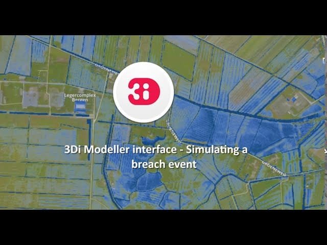 Modeller Interface 3Di - Tính Toán Sự Cố Vỡ đê - Phần Mềm Mô Phỏng Thủy ...